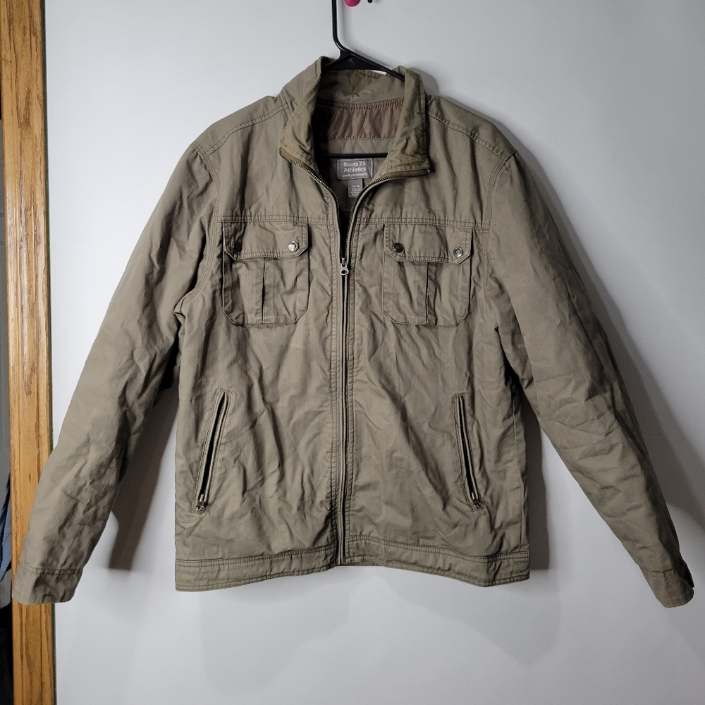 Roots 73 Athletics Field Chore Jacket Size Xs Flawed - Gem